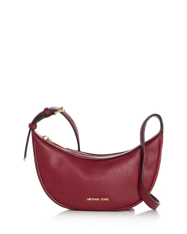 Michael Kors Medium Convertible Sling Crossbody - Deep Red