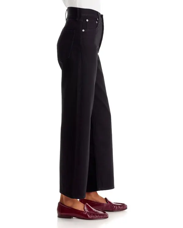 AGOLDE The Ren High Rose Ankle Wide Leg Jeans