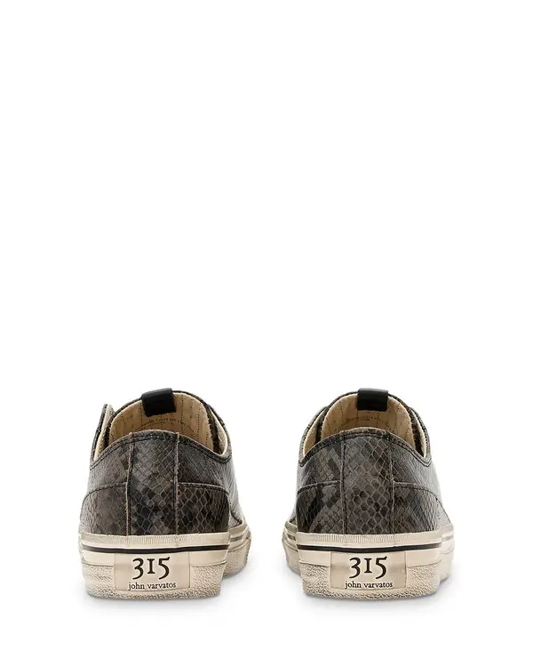 John Varvatos 315 Vulc Laceless Leather Sneakers