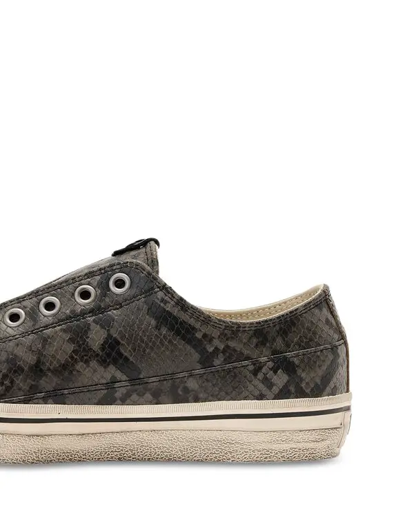 John Varvatos 315 Vulc Laceless Leather Sneakers