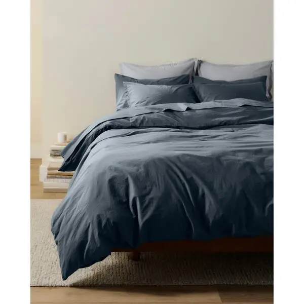 PARACHUTE Percale Sham, King, Set Of 2 - Sky