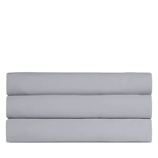 PARACHUTE Percale Flat Sheet, Full/queen - Sky