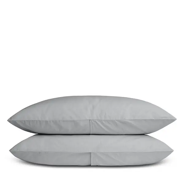PARACHUTE Percale King Pillowcase, Pair - Sky