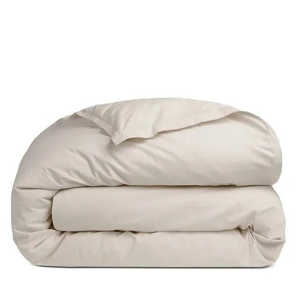 PARACHUTE Egyptian Cotton Percale Duvet Cover, Twin/twin Xl - Bone