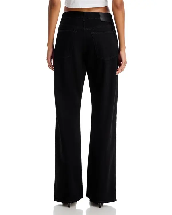 Acne Studios Cotton Wide Leg Jeans