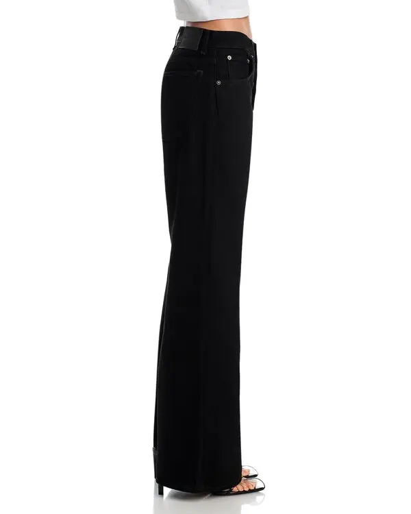 Acne Studios Cotton Wide Leg Jeans