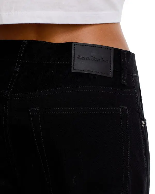 Acne Studios Cotton Wide Leg Jeans