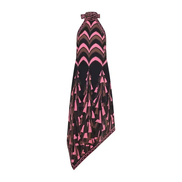 Emilio Pucci Printed Halter Maxi Dress - Multicolour