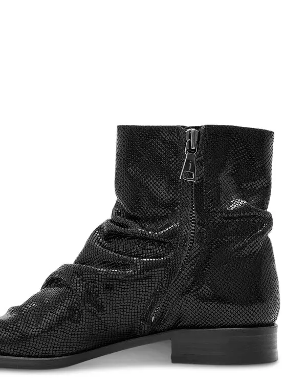 John Varvatos Morrison Sharpei Leather Slouch Boots