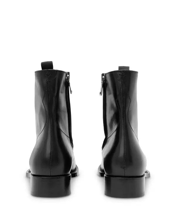 John Varvatos Two Five Two Leather Combat Boots
