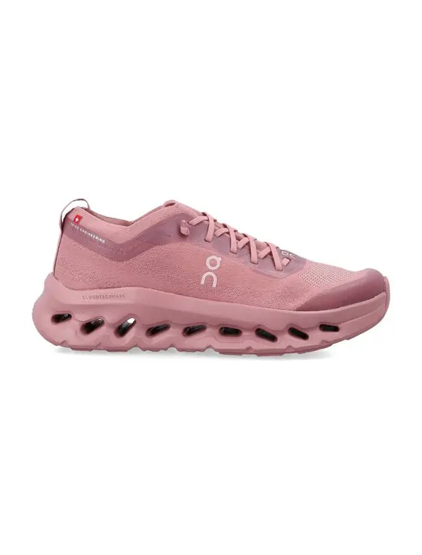 On Lightweight Lace-up Running Sneaker - Dustrose