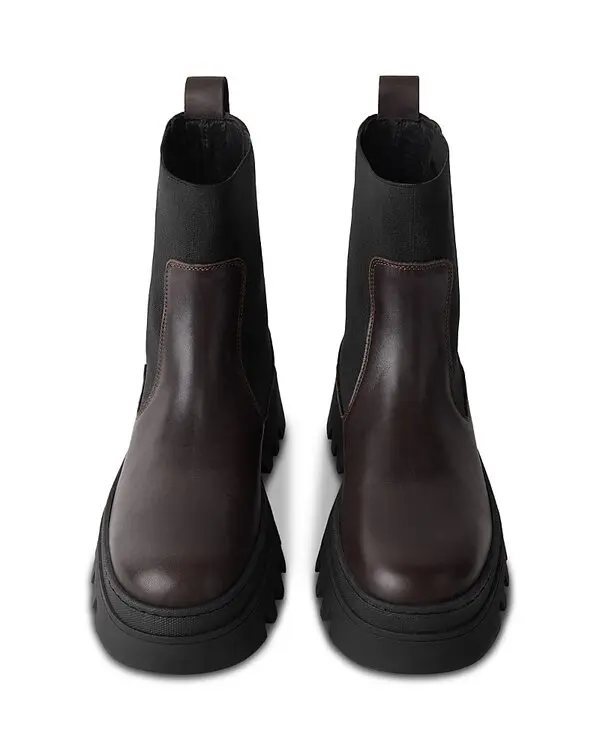 Whistles Hatton Chunky Leather Chelsea Boots