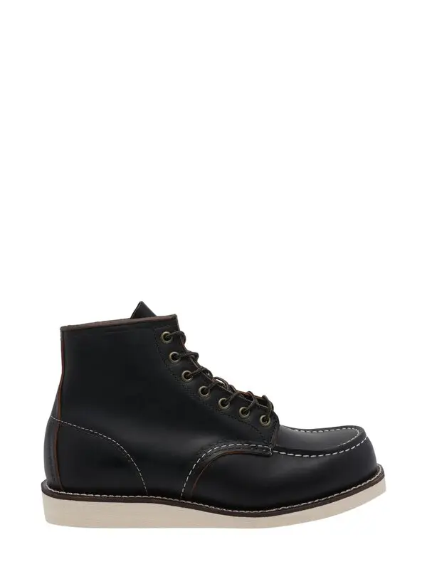 Red Wing Moc Toe Lace-up Work Boot - Black Prairie