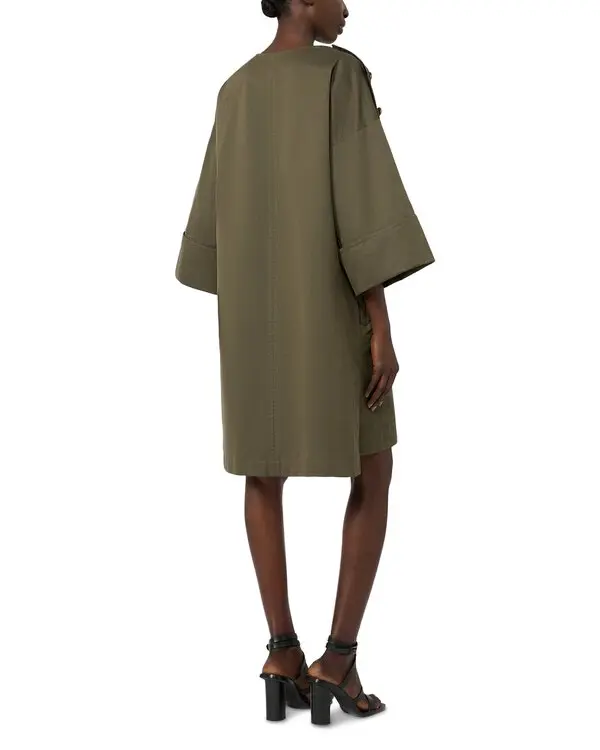 Max Mara Mxmmelodia Belted Cotton Dress