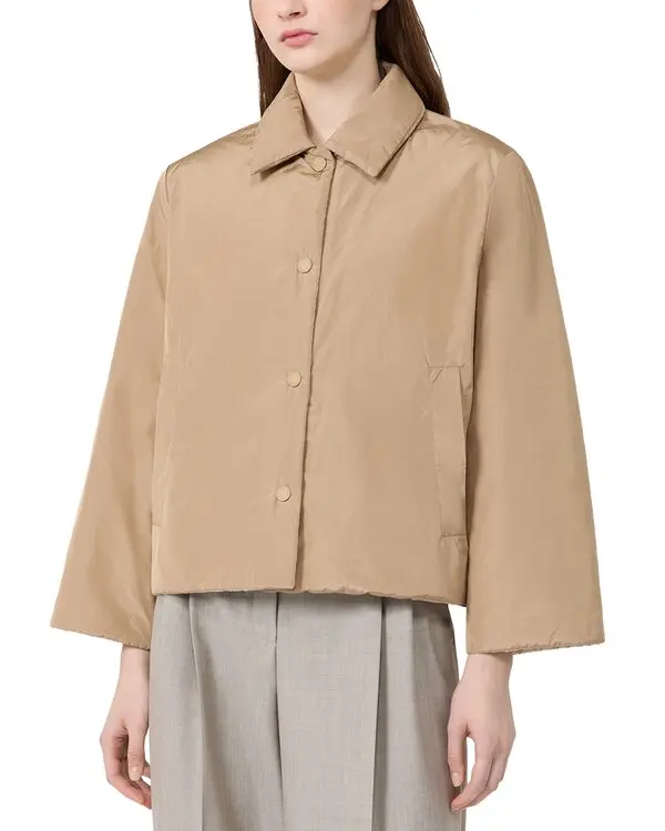 Max Mara Wkdfalena Collared Reversible Jacket