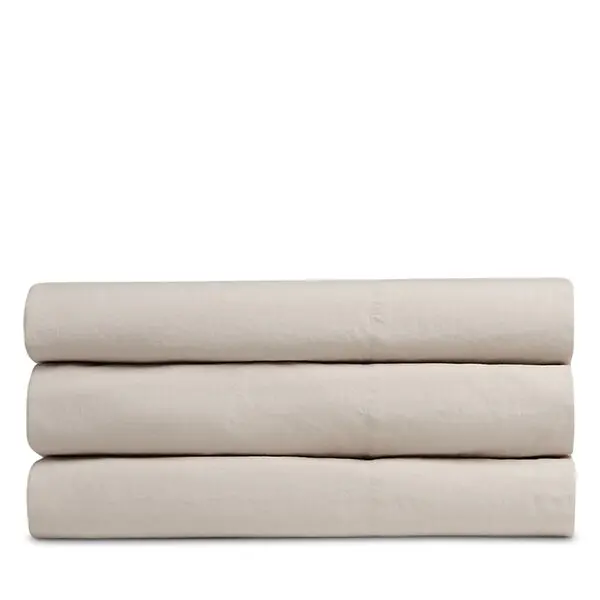 PARACHUTE Brushed Cotton Flat Sheet, Full/queen - Bone