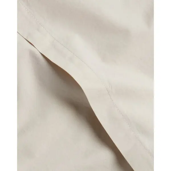 PARACHUTE Percale Side Open Standard Pillowcase, Pair