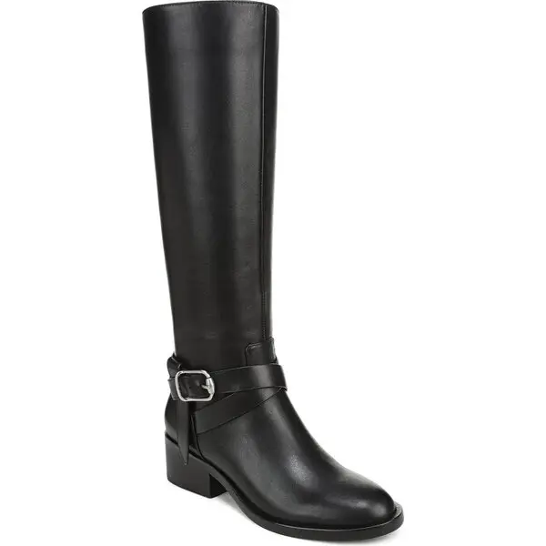 Nordstrom Samara Leather Tall Boot - Black