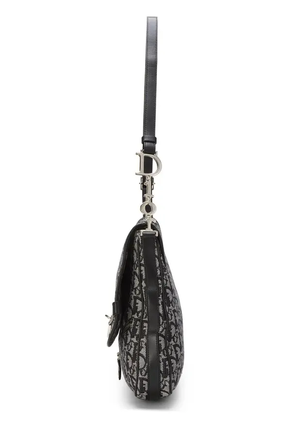 Dior Trotter Canvas Flap Messenger Bag