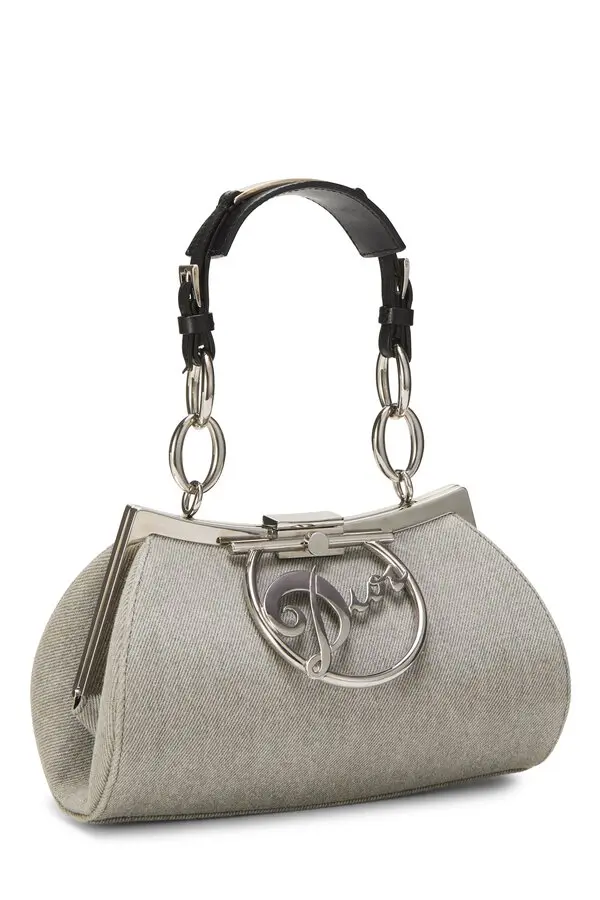Dior Denim Diva Frame Bag