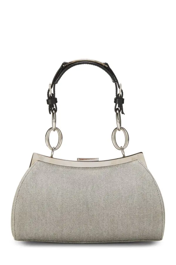 Dior Denim Diva Frame Bag