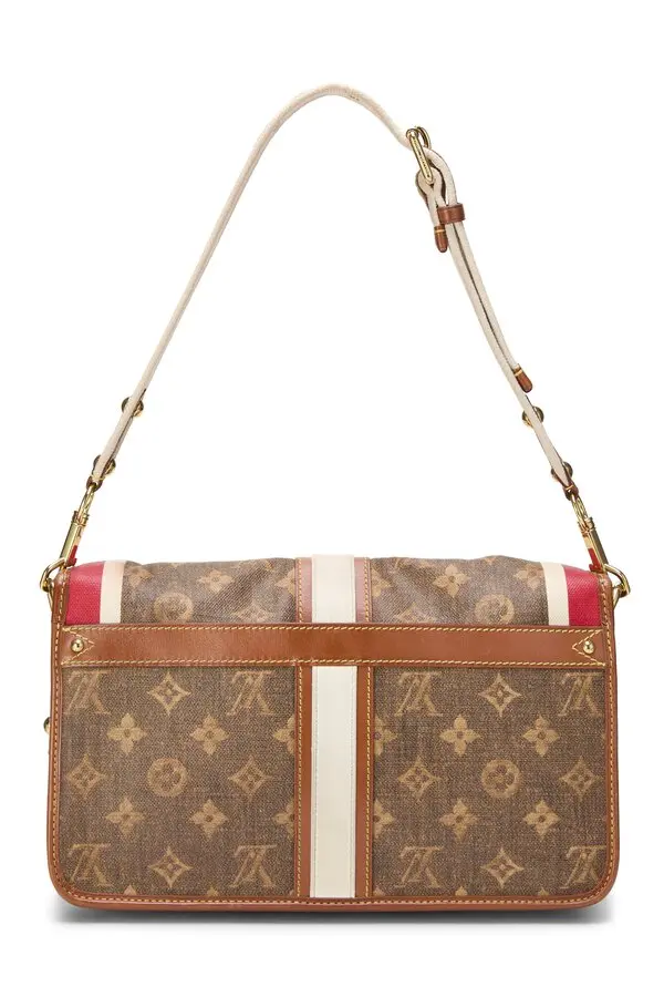 LOUIS VUITTON Monogram Tisse Porte Rayures
