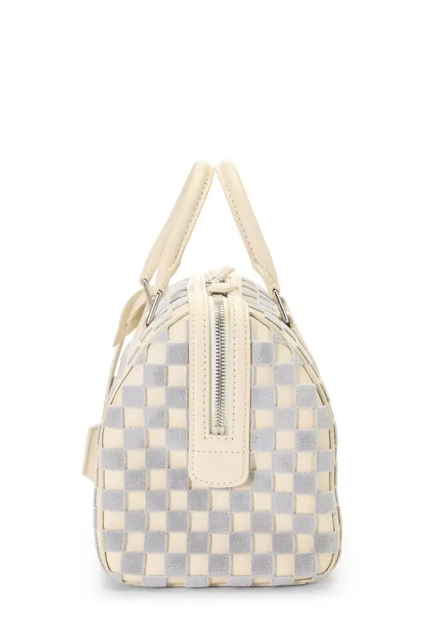 LOUIS VUITTON Cream Damier Cubic Speedy Cube