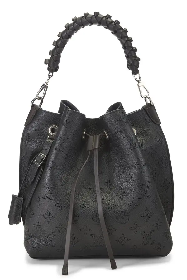 LOUIS VUITTON Monogram Mahina Muria - Black
