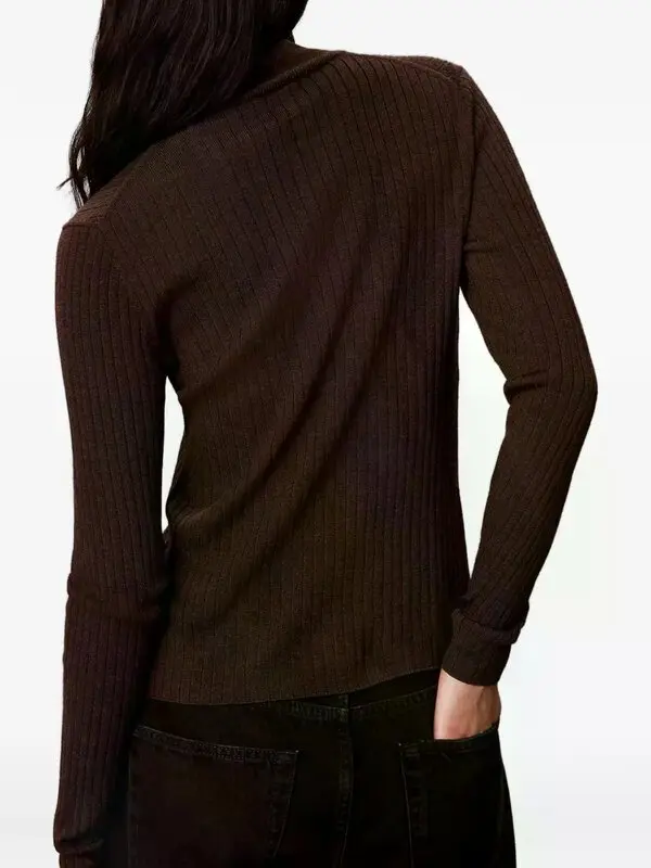 Calvin Klein Ribbed-knit Roll-neck Sweater