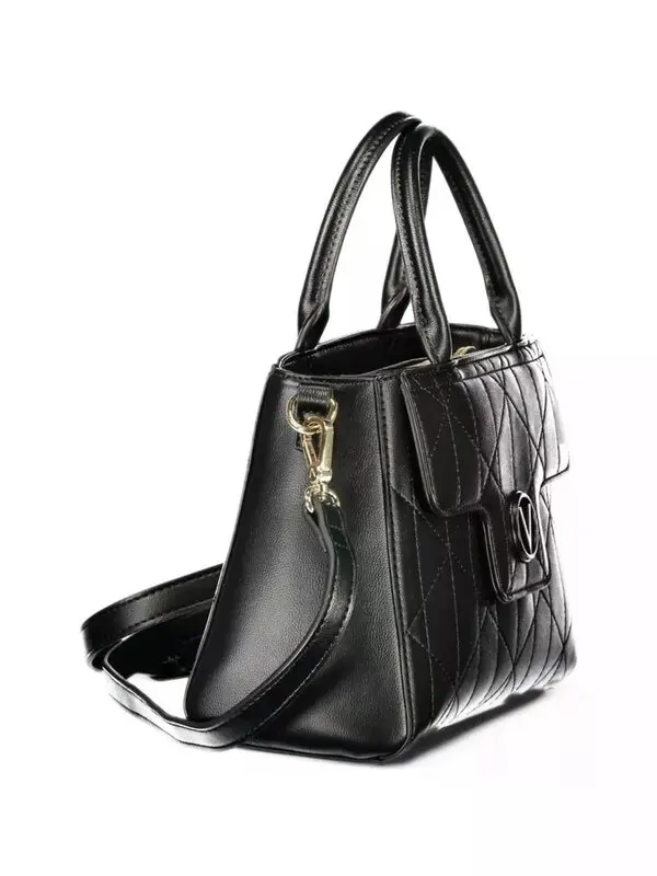 MARIO VALENTINO Quilted Logo-plaque Tote Bag