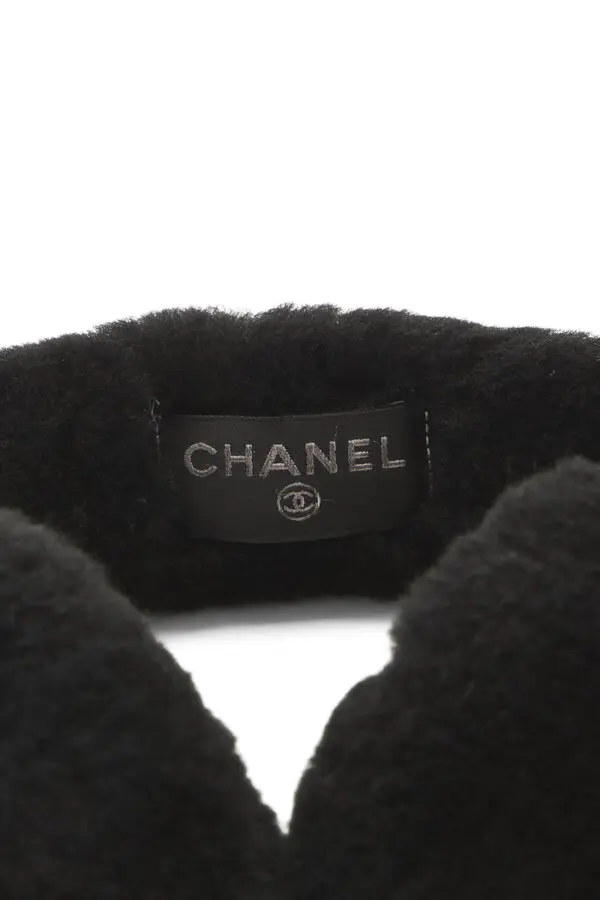 Chanel Fur 'cc' Earmuffs