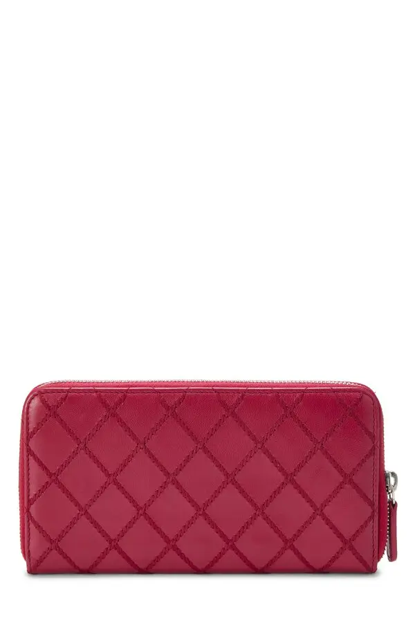 Saint Laurent Calfskin Zip Around Wallet