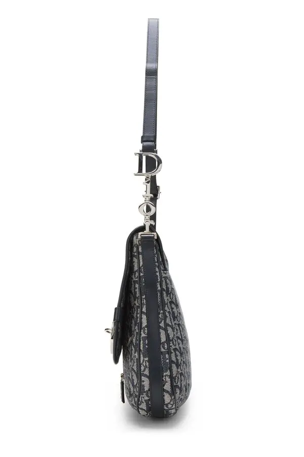 Dior Trotter Canvas Flap Messenger Bag