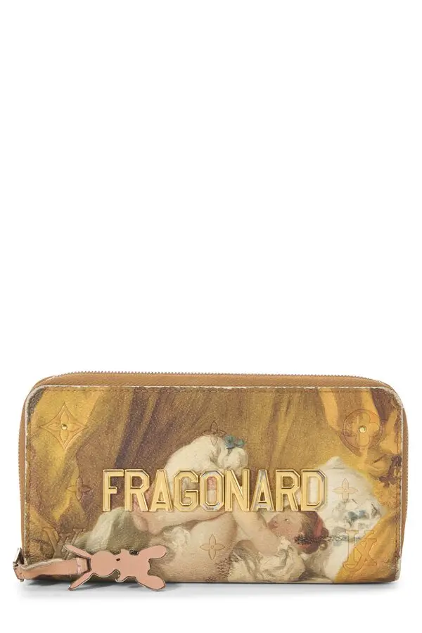 LOUIS VUITTON Jeff Koons X 'fragonard' Masters Zippy - Yellow