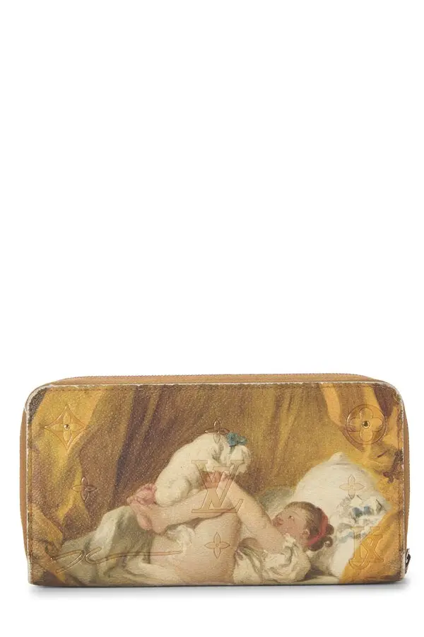 LOUIS VUITTON Jeff Koons X 'fragonard' Masters Zippy