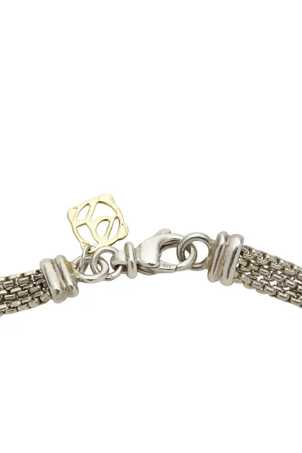 David Yurman Silver Lariat Waterfall Necklace