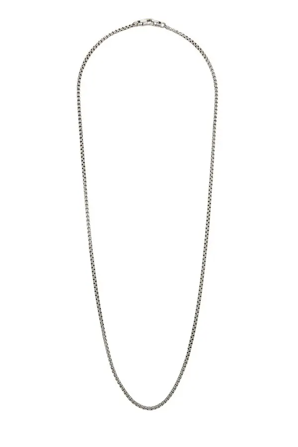 David Yurman Box Chain Necklace 2.7mm - Silver
