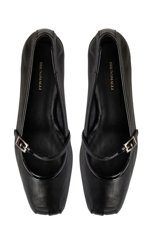 Bruno Magli Cesira Leather Mary Jane Pump