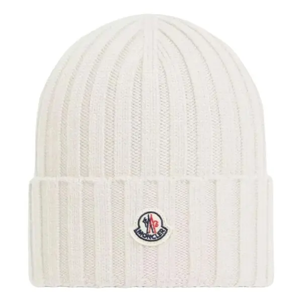 Moncler Beanie - Ivory