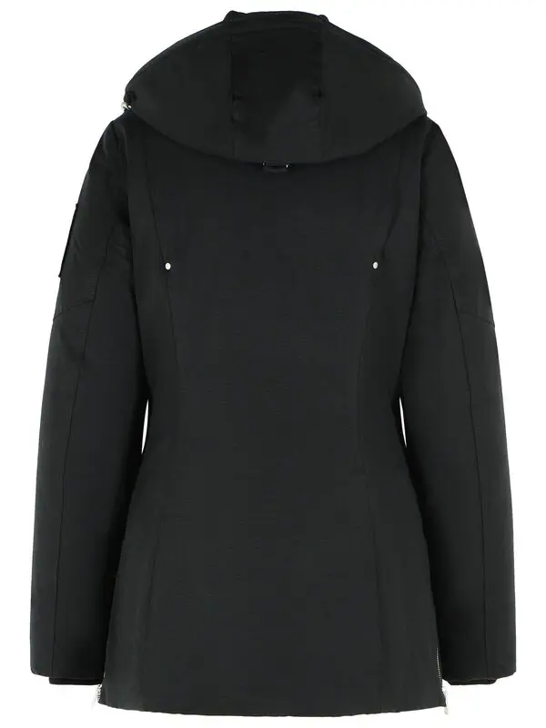 Moose Knuckles Original 3q 2.0' Cotton Blend Down Jacket - Black