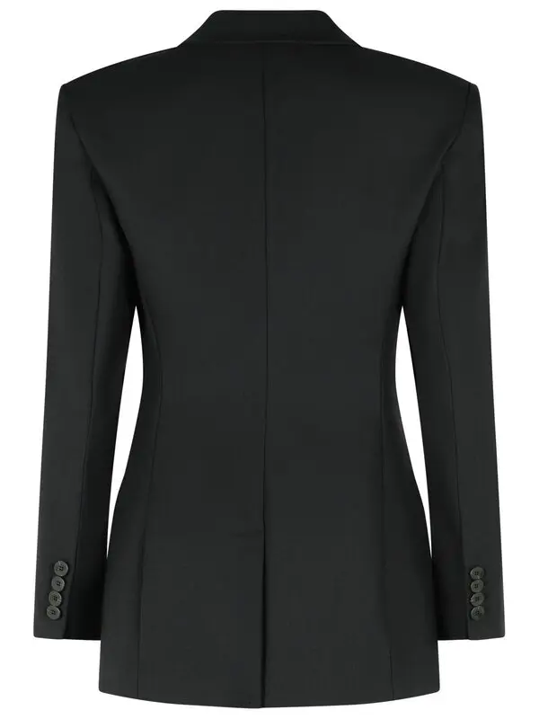 Blumarine Wool Blend Blazer - Black