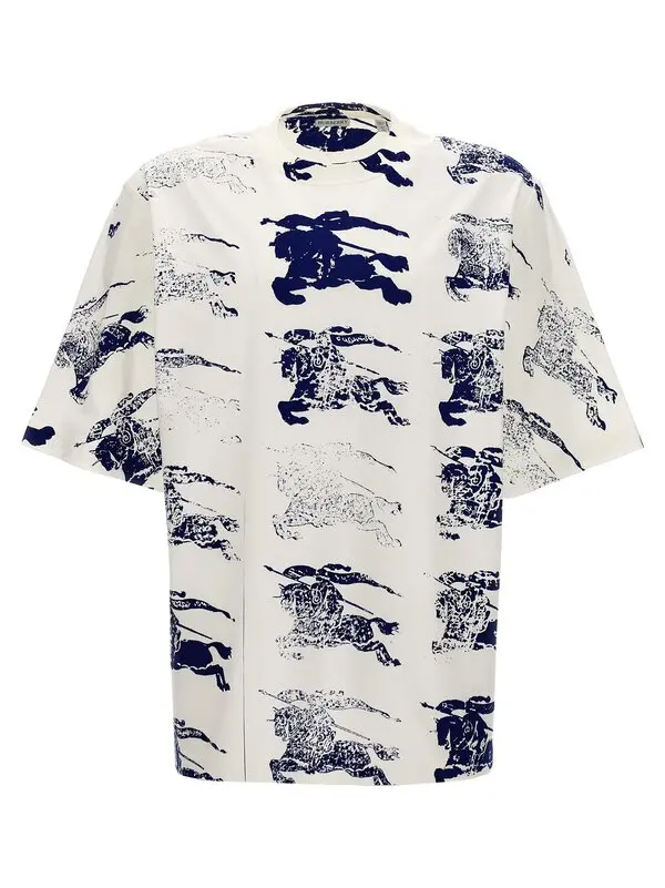 Burberry Logo Print T-shirt - Multicolor