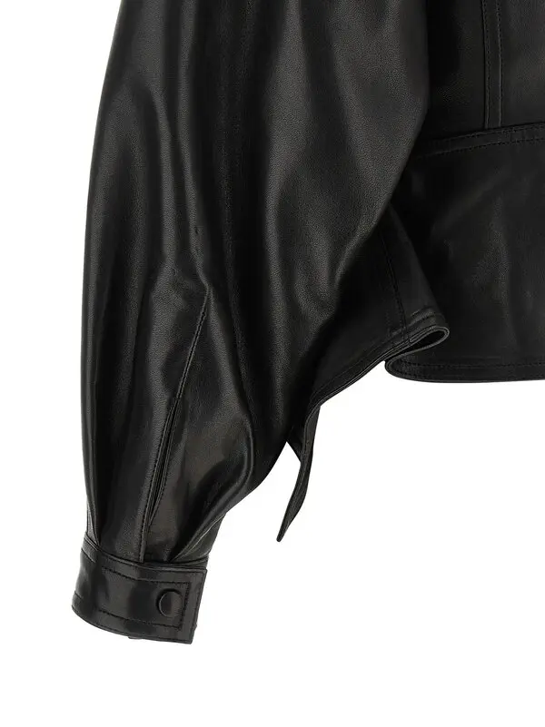 Balmain Iconica' Leather Jacket