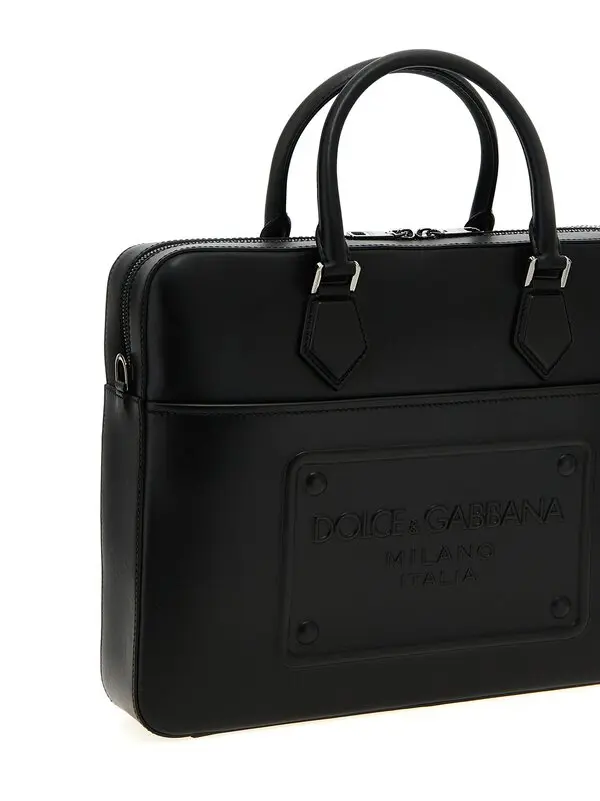 Dolce & Gabbana License Plate Handbag