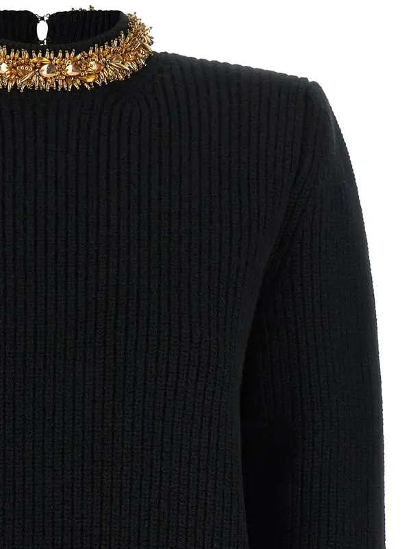 Balmain Rocaille' Bead Sweater