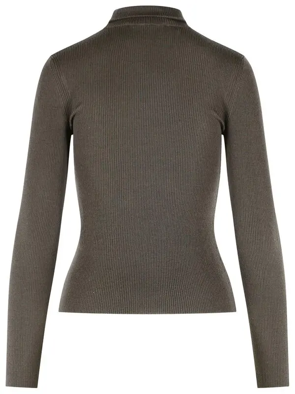 Max Mara Virgin Wool Turtleneck Sweater