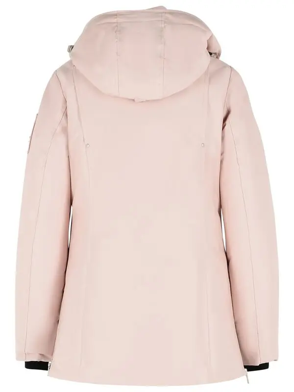 Moose Knuckles Original 3q 2.0' Cotton Blend Down Jacket - Pink