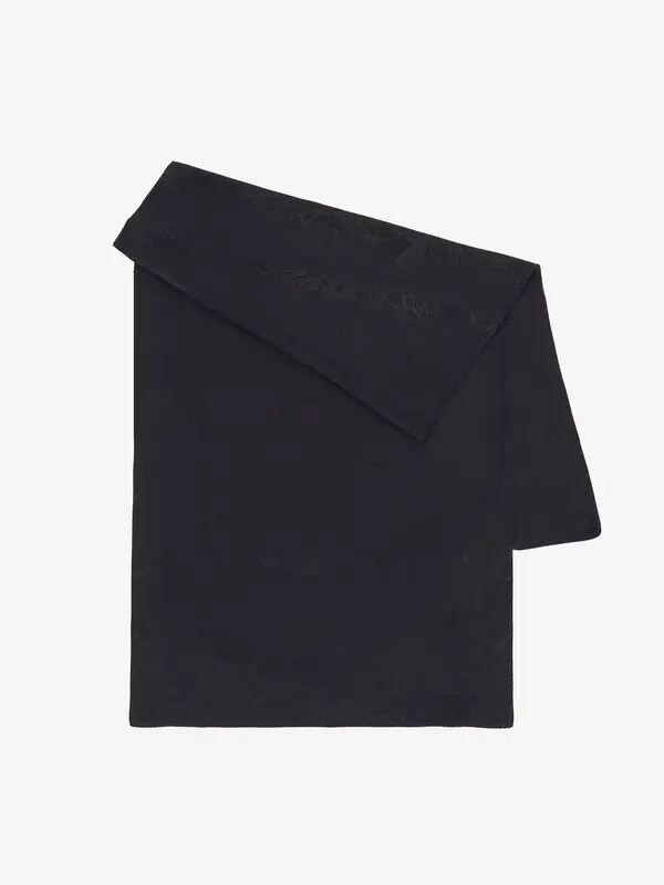 Alexander McQueen Tree Of Life' Jacquard Evening Stole - Black