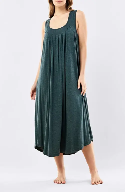 PAPINELLE Kate Pleat Front Maxi Nightgown