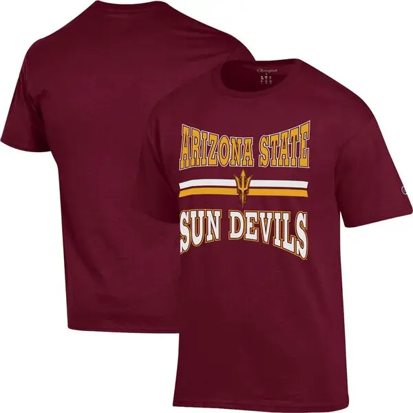 Champion Arizona State Sun Devils Team Zoom T-shirt - Maroon